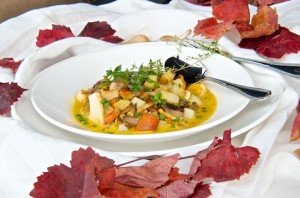 Wild Mushrooms and Potato Ragout : Olive Oil and Lemons | Dina Honke