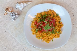 Mexican yellow rice with achiote : Olive Oil and Lemons | Dina Honke