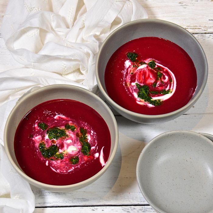 Beet soup four ways : Olive Oil and Lemons | Dina Honke