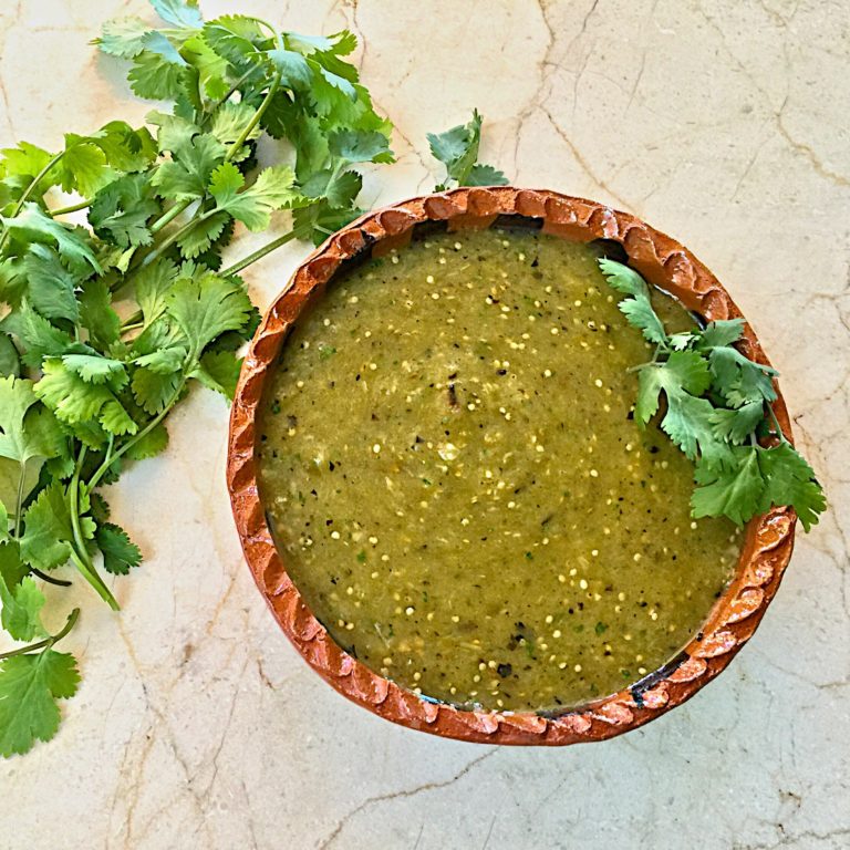 Cooking on the Mayan Riviera: Roasted Salsa Verde : Olive Oil and ...