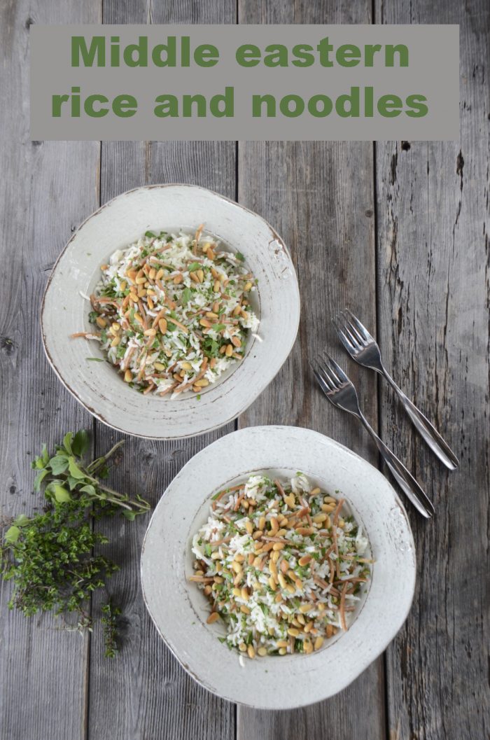 Middle eastern rice with noodles : Olive Oil and Lemons | Dina Honke
