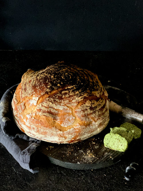 Easy Crusty Bread : Olive Oil and Lemons | Dina Honke